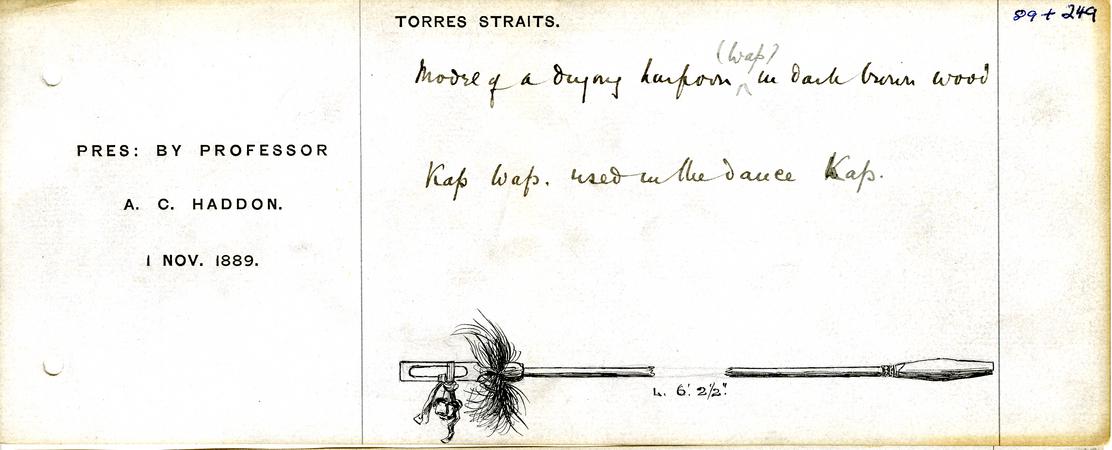 model; harpoon | British Museum