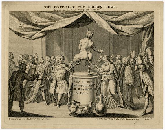 robert walpole cartoon