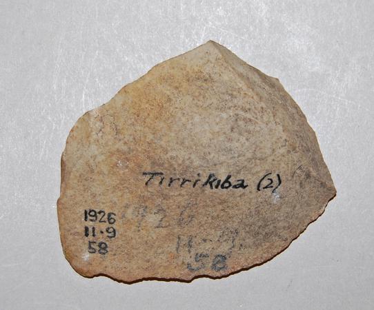 tool/implement; flake | British Museum