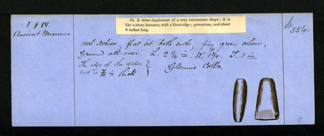 tool/implement; hammer (?) | British Museum